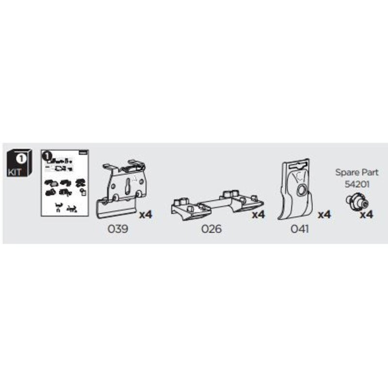 Thule kit 6064